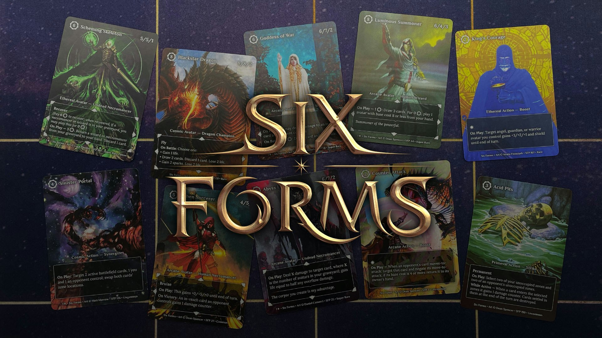 Six Forms — A Chess-Style Expandable Card Game
